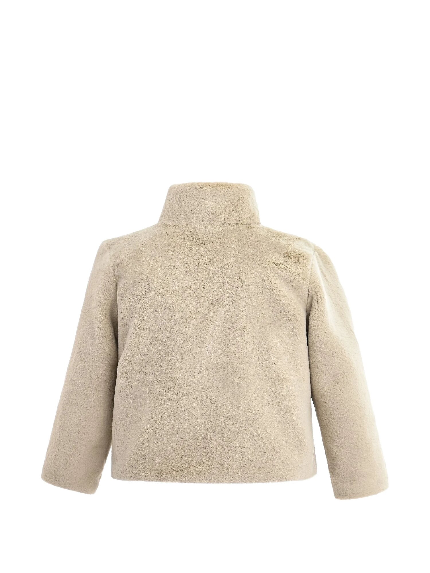 Пальто Tulleen Plush asymmetrical coat, размер 115, разноцветный — фото 1