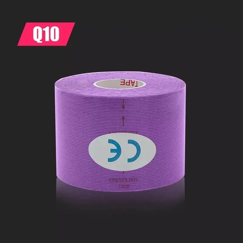 Клейкая лента Kinesio Taping, 5см x 500см, цвет E