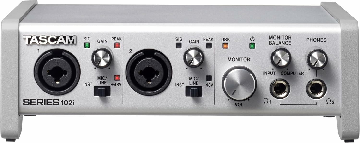 Профессиональный интерфейс TASCAM SERIES 102i