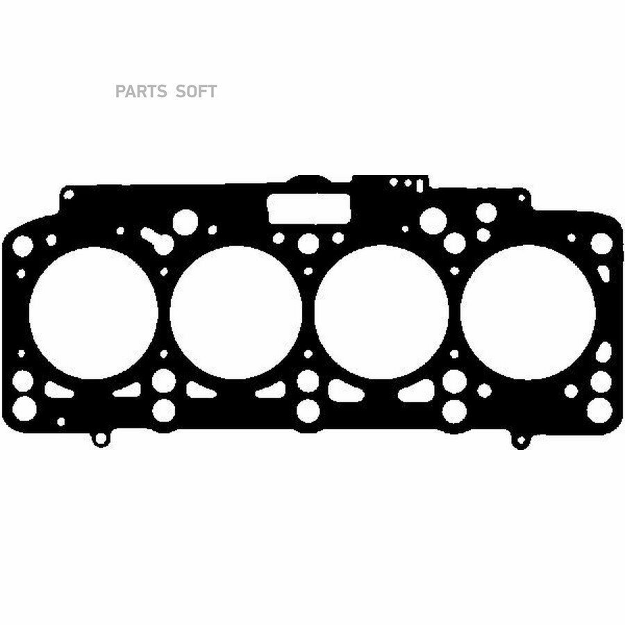 Прокладка ГБЦ AUDI A3/VW GOLF IV/POLO 1.9TDI/SDI 97- (2 насечки) BGA CH4559I | цена за 1 шт