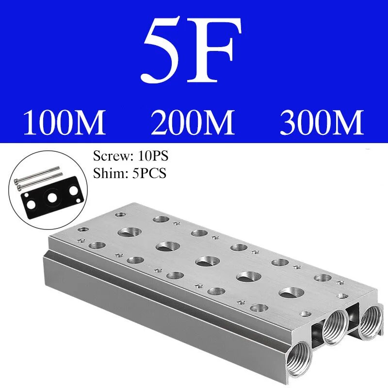 Пневматический коллектор для клапанов 4V110 4V210 4V310