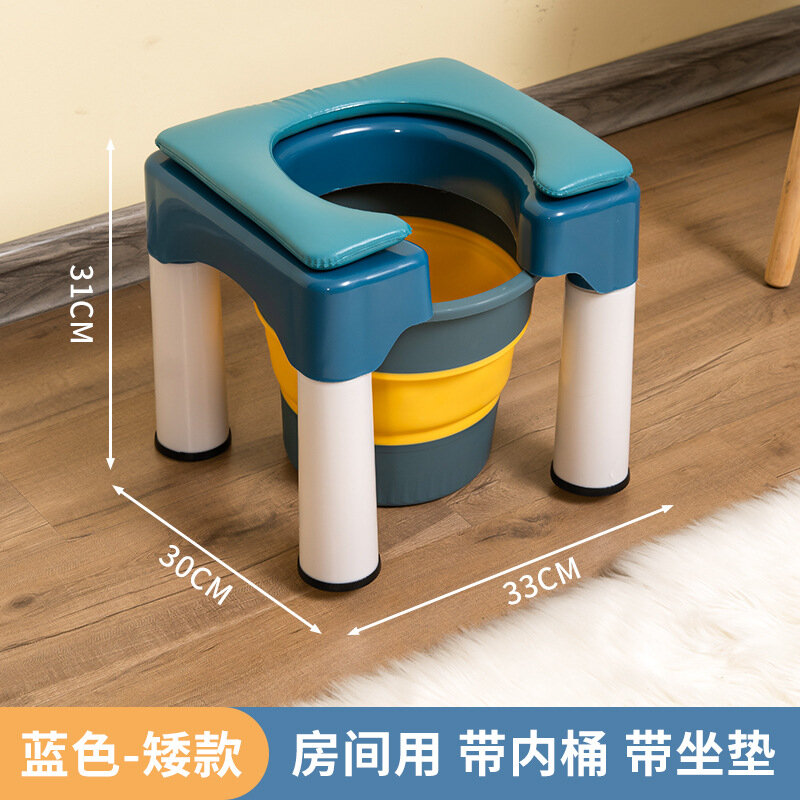 Стул-туалет для домашнего использования, простой туалет для беременных женщин и пожилых людей, туалетный стул, плювер, приспособление для туалета в позе приседания.
