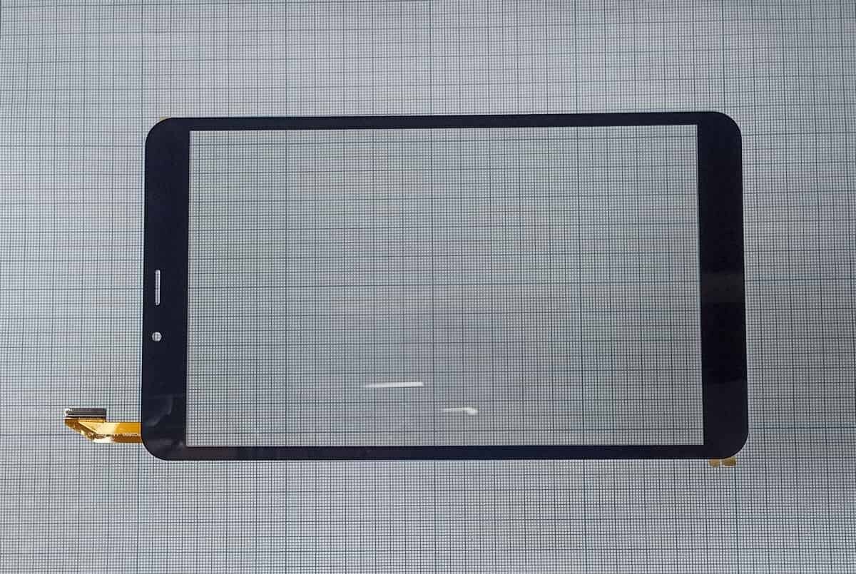 Тачскрин для Dexp Ursus K18 3G (XC-PG0800-131-FPC-A0)/Dexp B38 (203мм x 118мм) (черный)