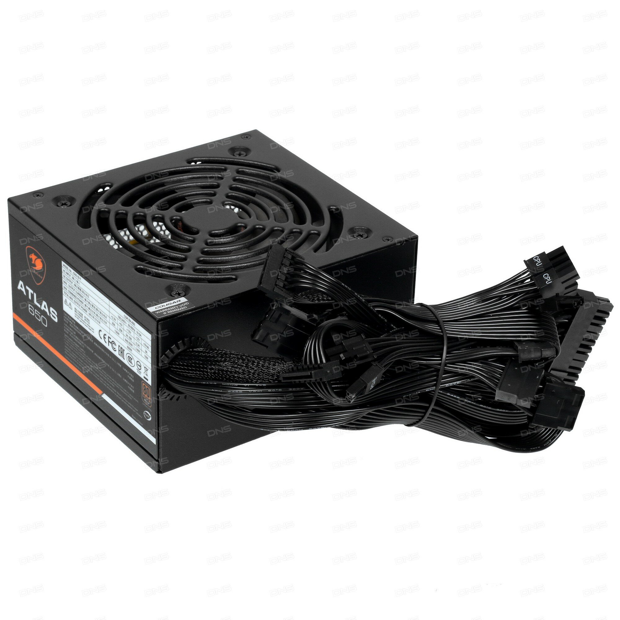 Блок питания Cougar Atlas 650 [ CGR BA-650] черный