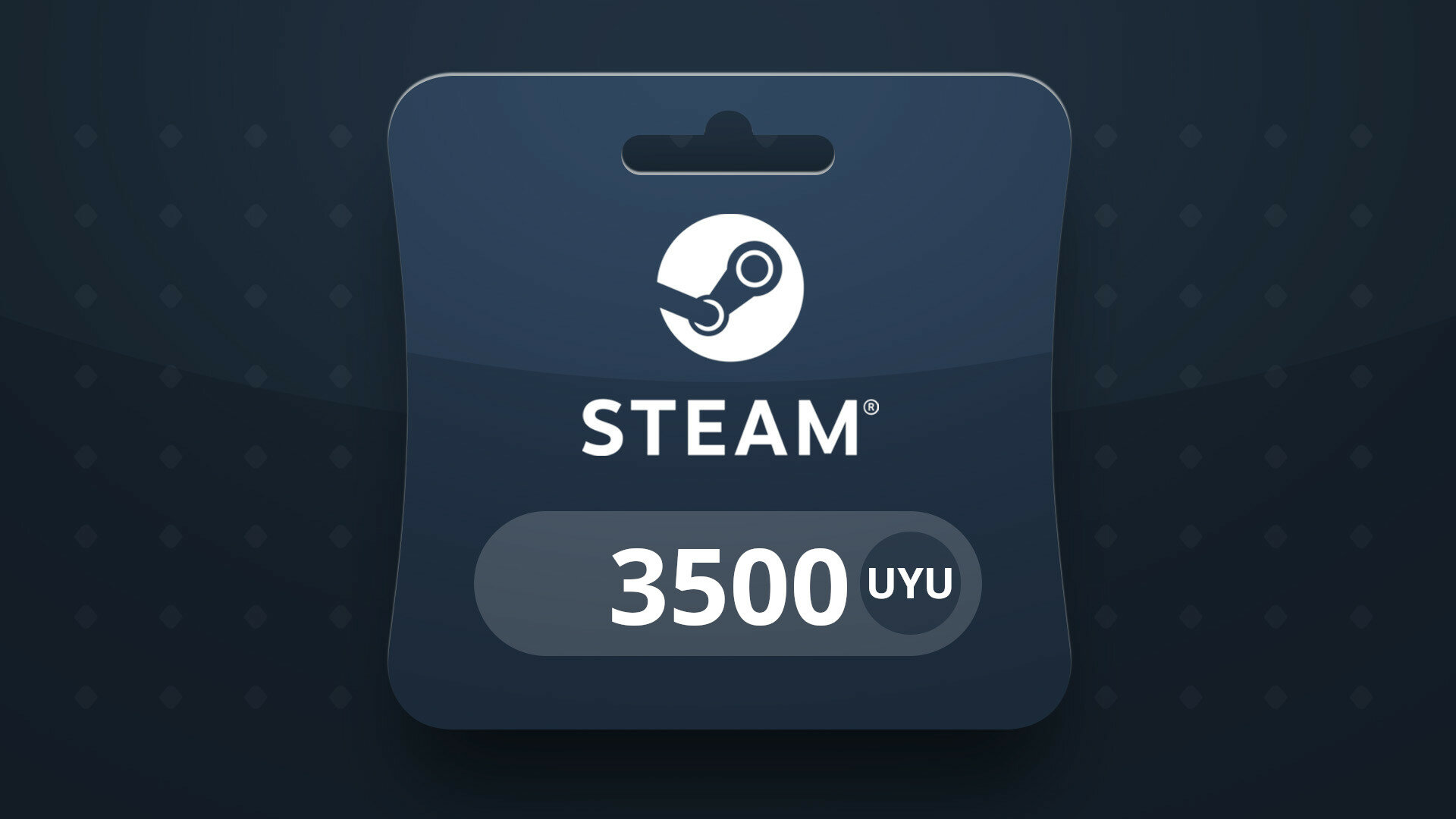 Steam Wallet UYU 3500 Подарочная карта UY • регион Весь мир • цифровой ключ