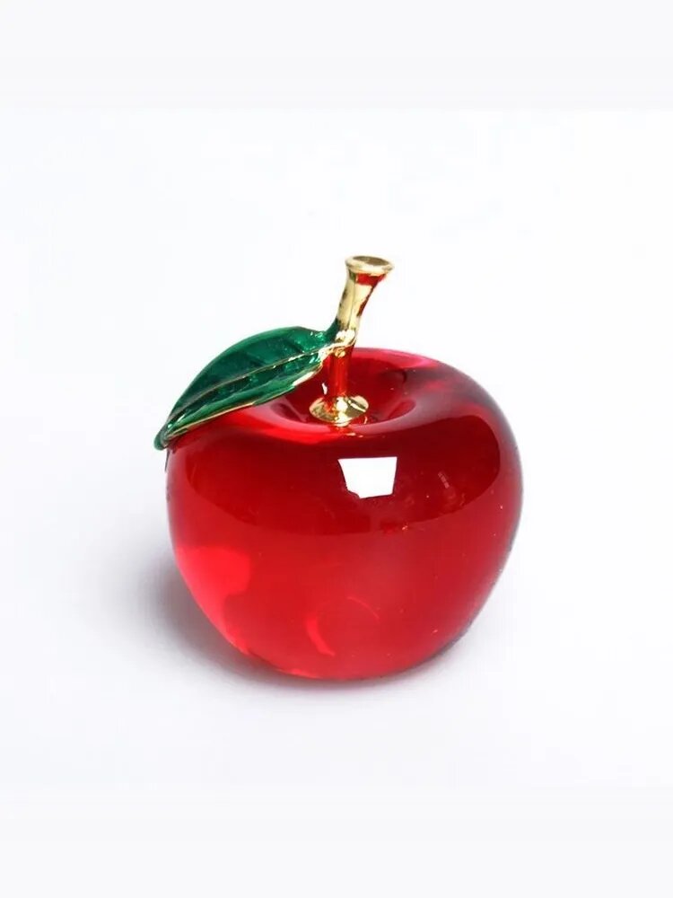 Хрустальное яблоко творческие украшения и подарки