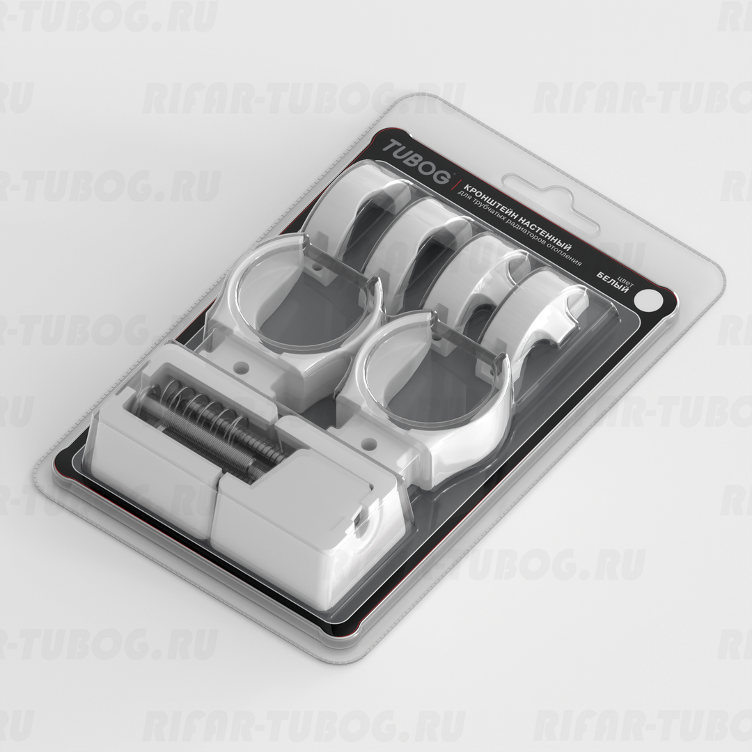 Настенные кронштейны для трубчатых радиаторов rifar TUBOG WHITE