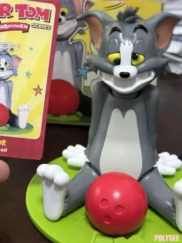 Фигурка Poor Tom Tom and Jerry Series, коллекционная игрушка, ABS пластик, для мальчиков, Том и Джерри — фото 1