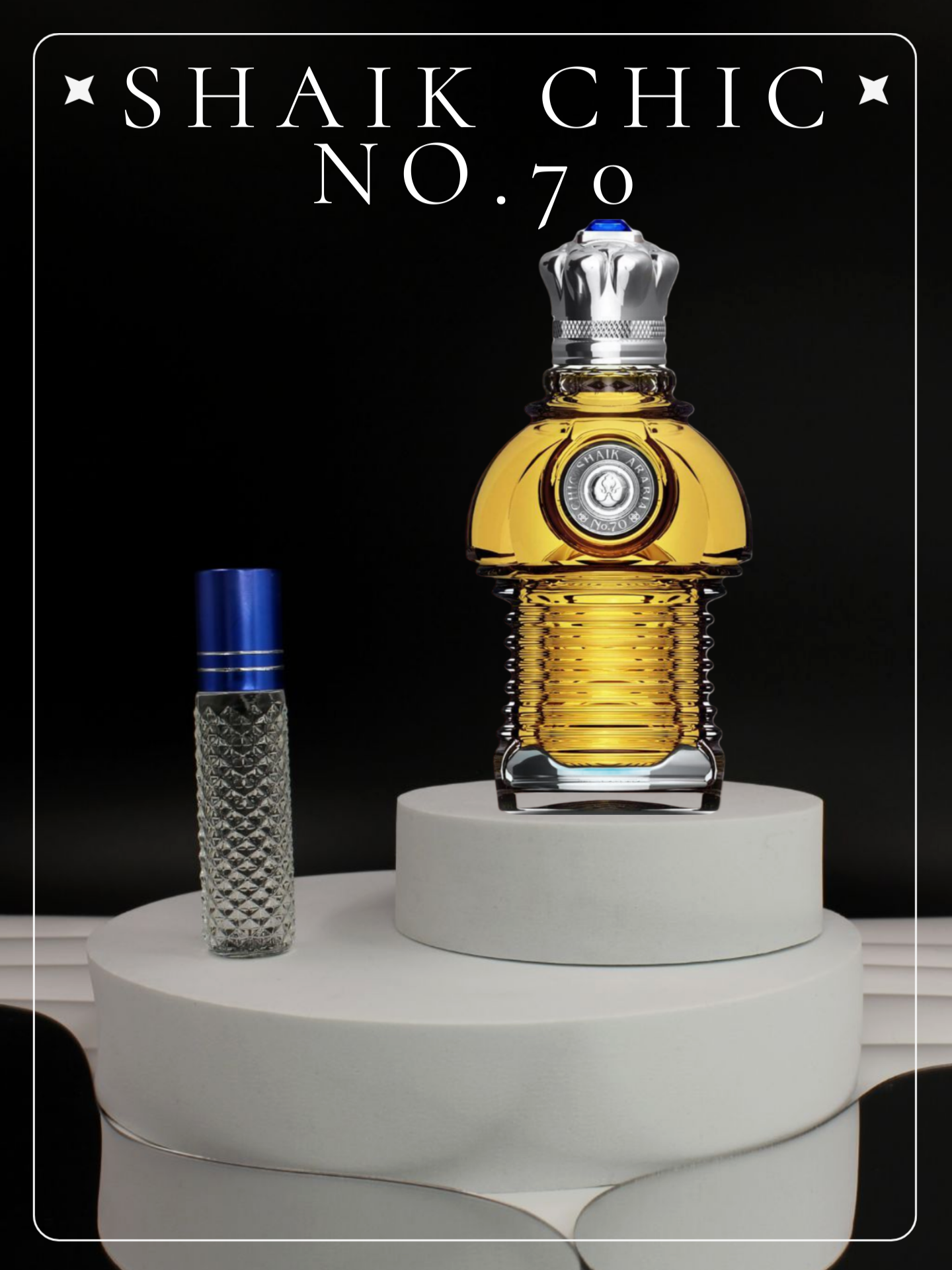 Perfum Secrets; Духи масляные Shaik Chic No.70; Шейх 70 роликовый флакон 8 мл