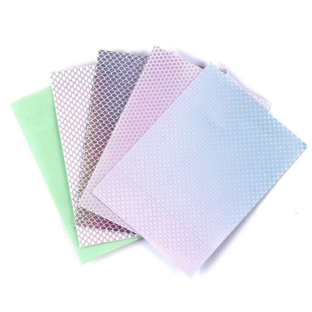 Прозрачная лента-приманка «рыбья чешуя», Промытая Рыбья Чешуя Lu