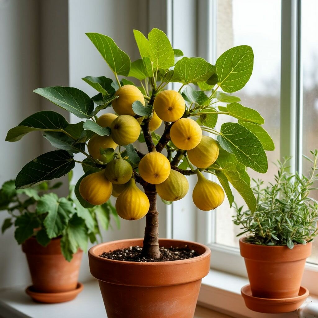 Инжир желтый комнатный, семена