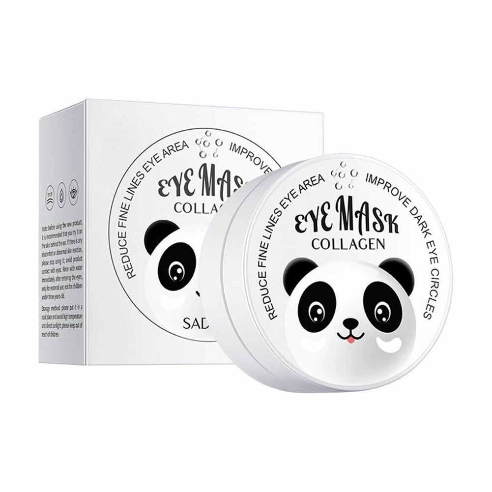 Гидрогелевые антивозрастные патчи для глаз от отеков, мешков и морщин Sadoer / Жидкие витаминные омолаживающие водорастворимые увлажняющие маски от синяков и темных кругов, уход с коллагеном для лица