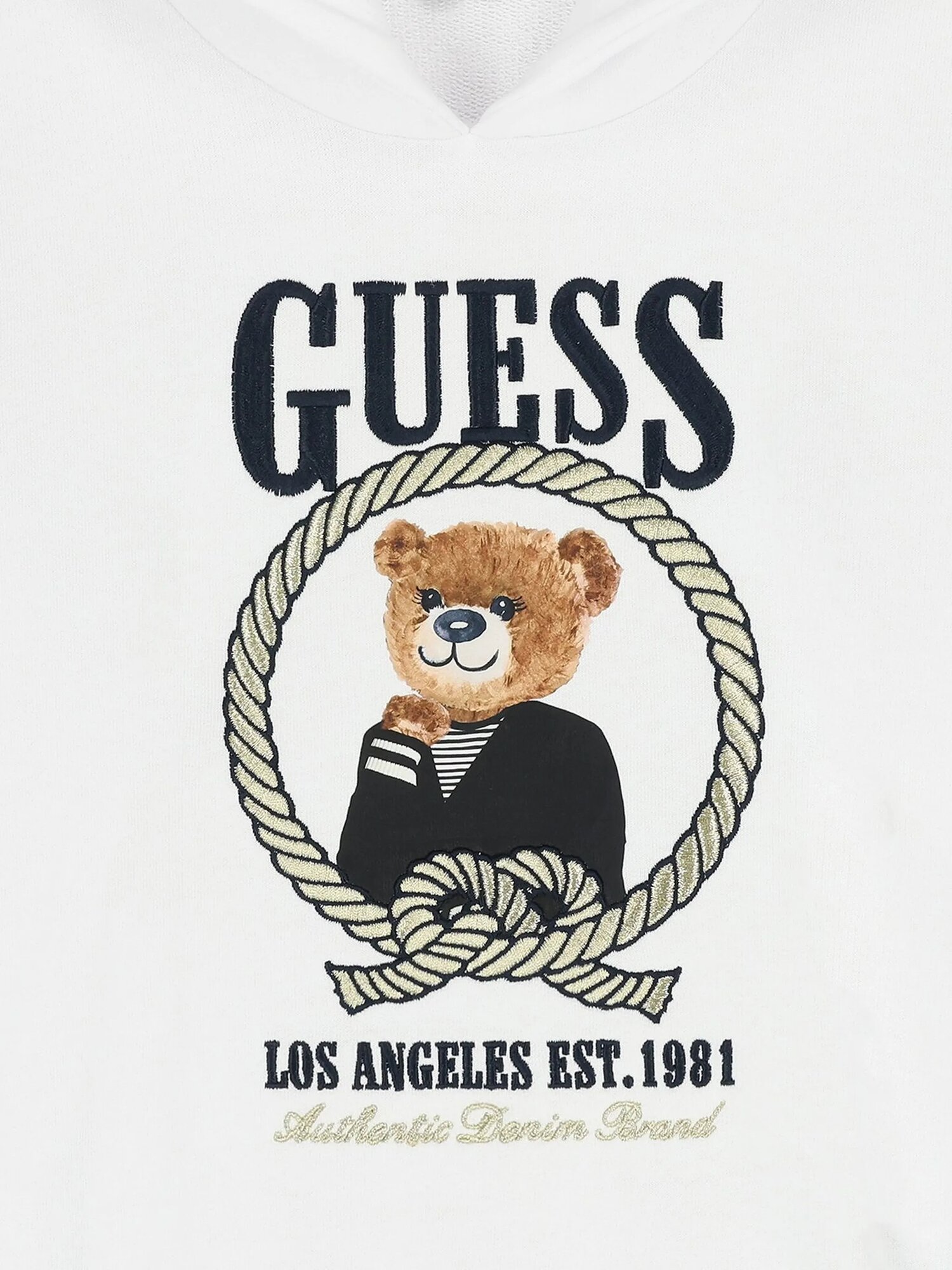 Толстовка GUESS, размер 16 yrs, белый — фото 1