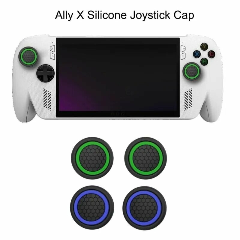 4 силиконовых коромысла ROG Xbox Ally X с откидными крышками