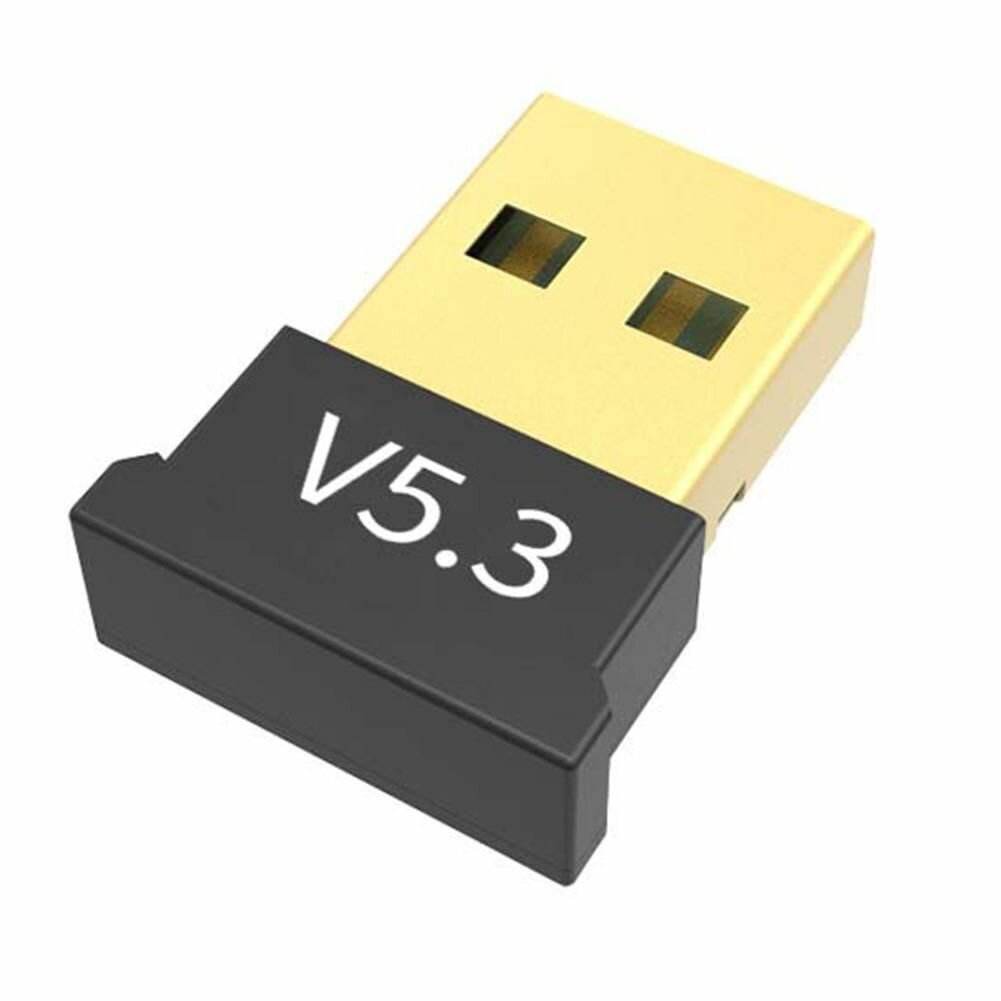 Блютуз bluetooth адаптер для пк , ноутбука, наушников, беспроводной V 5.3 , прием и передача данных