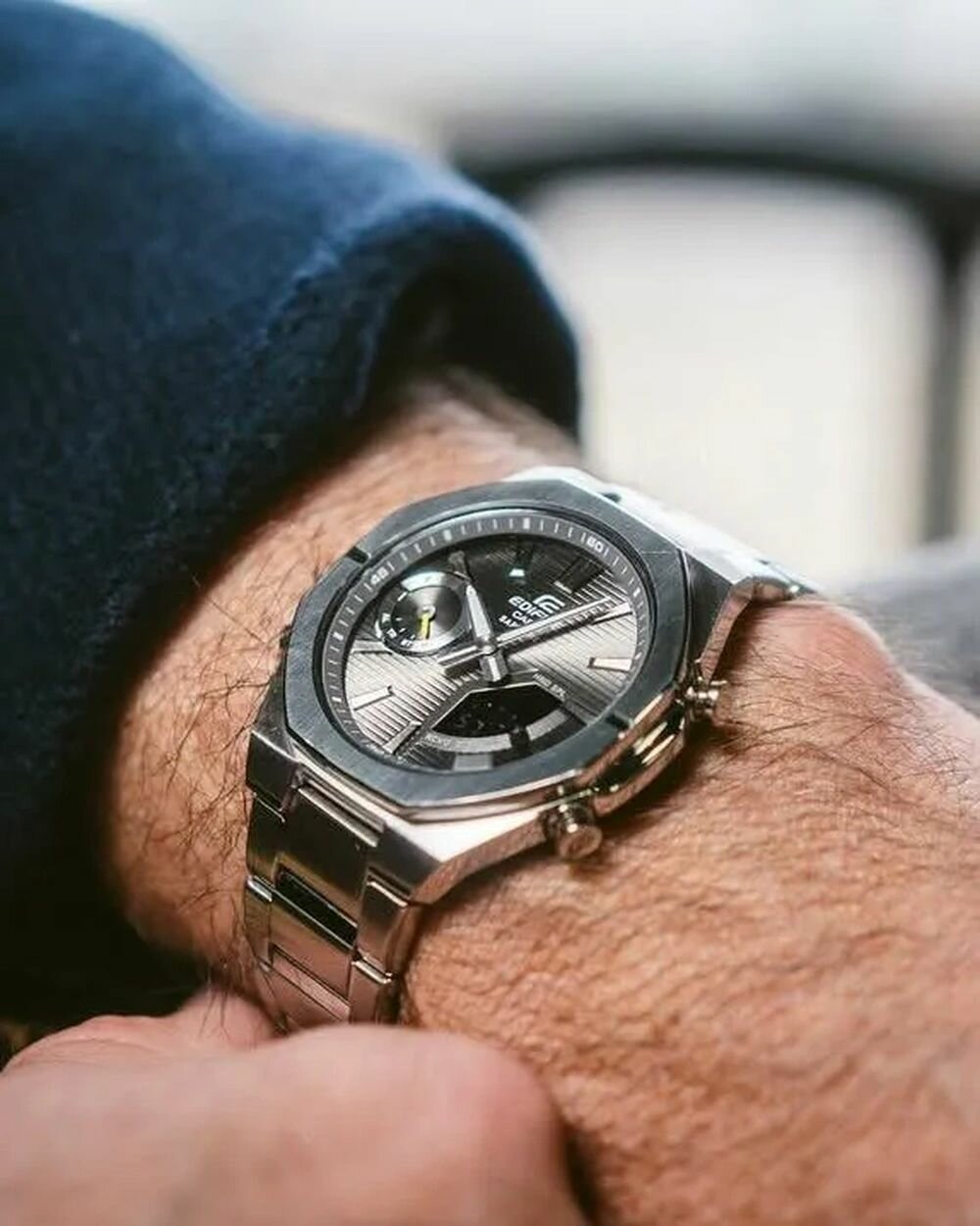 Наручные часы CASIO, серебряный — фото 1