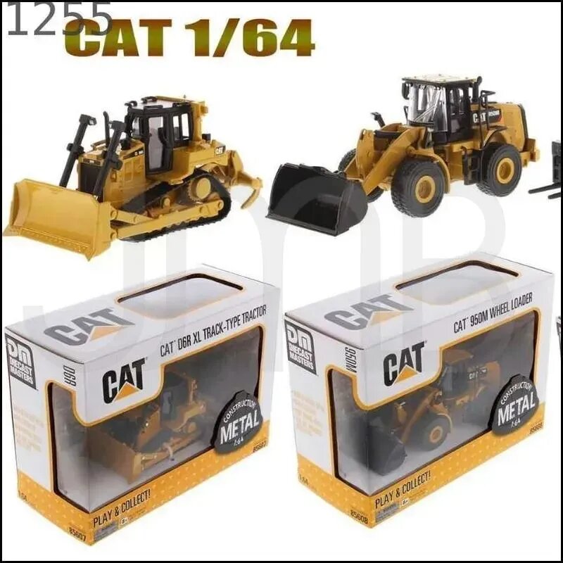 Бульдозер Модель 6 1: 64 Металлическая реалистичная детская подарочная игрушка 2025 Бестселлер, Горячая продажа, Высокое качество