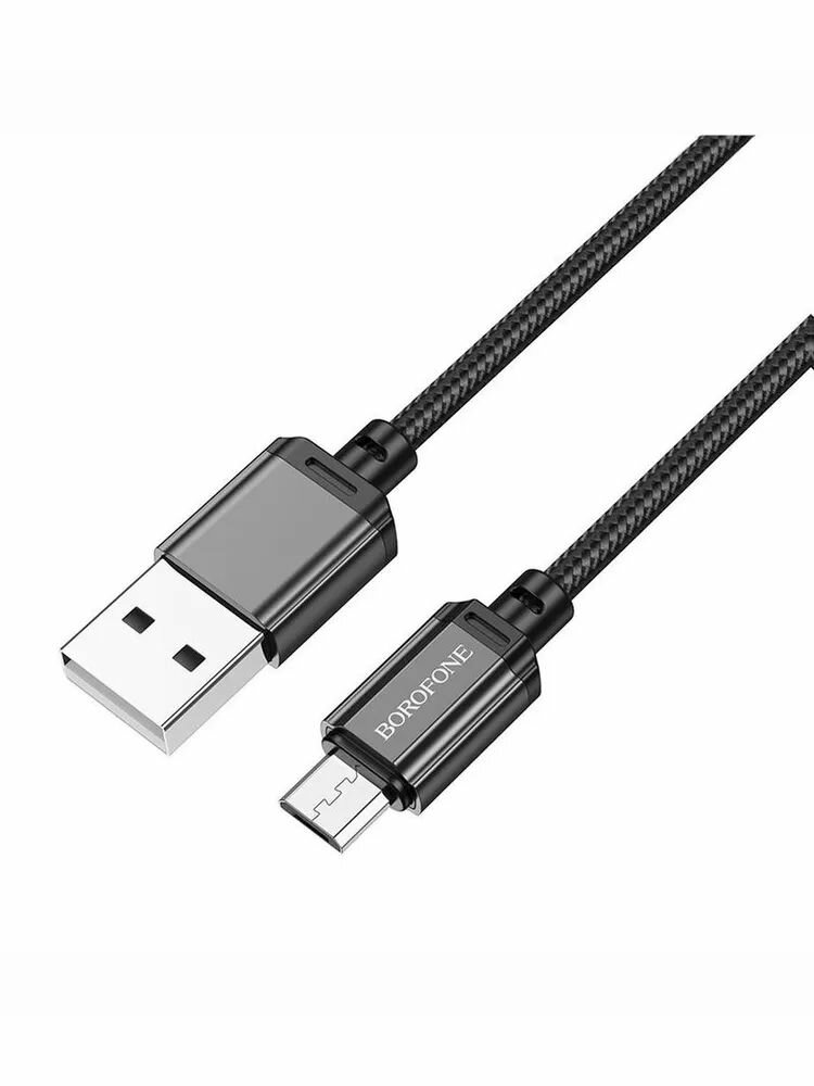Micro USB кабель, 1 метр, провод микро usb, кабель микро usb, Borofone BX87