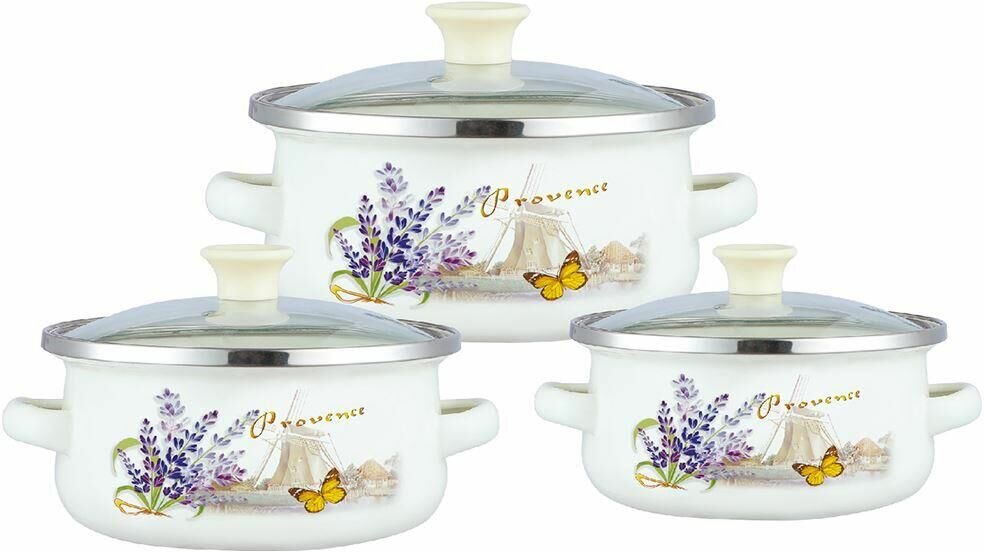 Набор кастрюль Z-80640 Lavenders