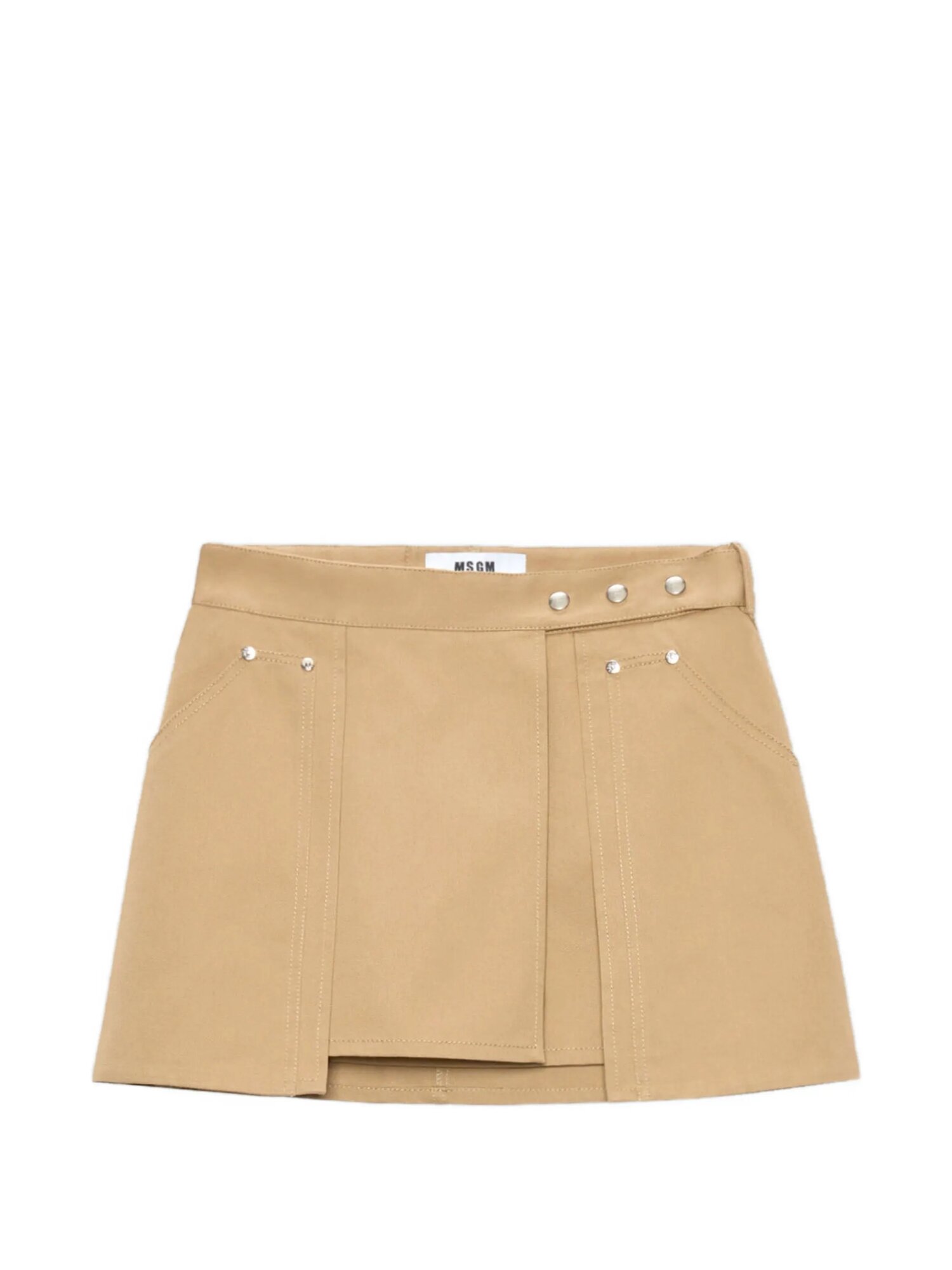 Юбка Button-details wrap A-line skirt