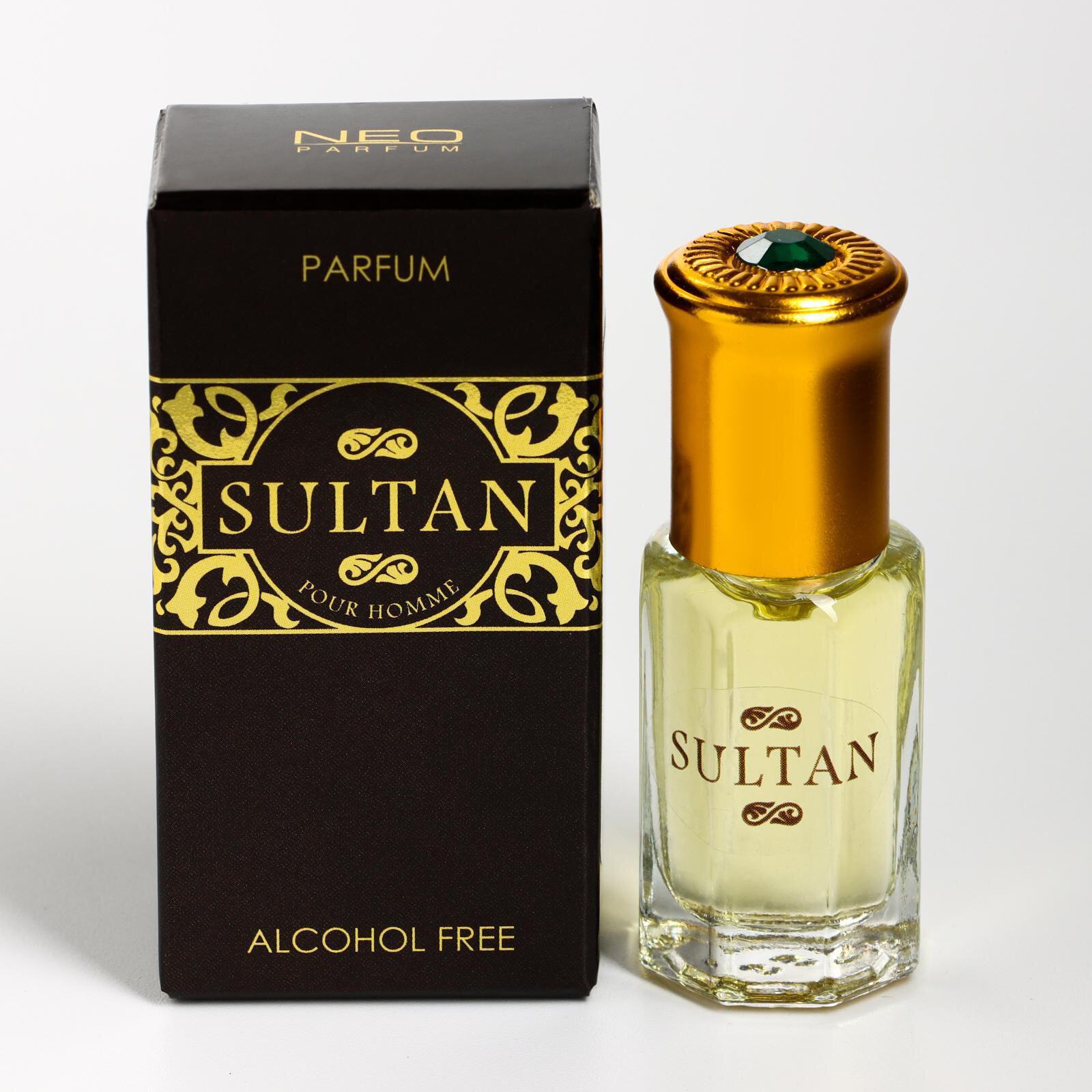 Масло парфюмированное Kiss Me 82 SULTANE 6ml (аромат G Guilti Black) для мужчин