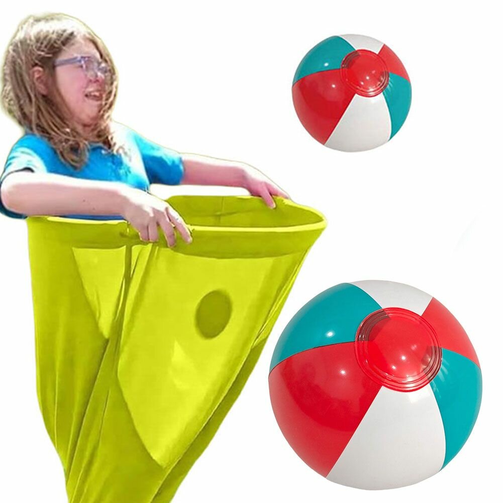 Большие штаны Бабушка для дворовых игр из ткани(1 шт. мяч)