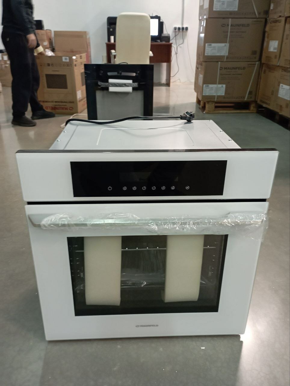 Шкаф духовой электрический MAUNFELD AEOD60103W