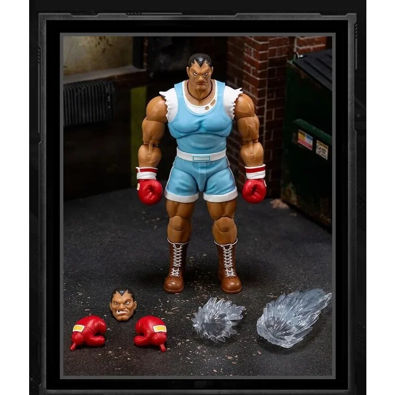 Bandai Street Fighter 2. Балрог, фигурка ПВХ, original box