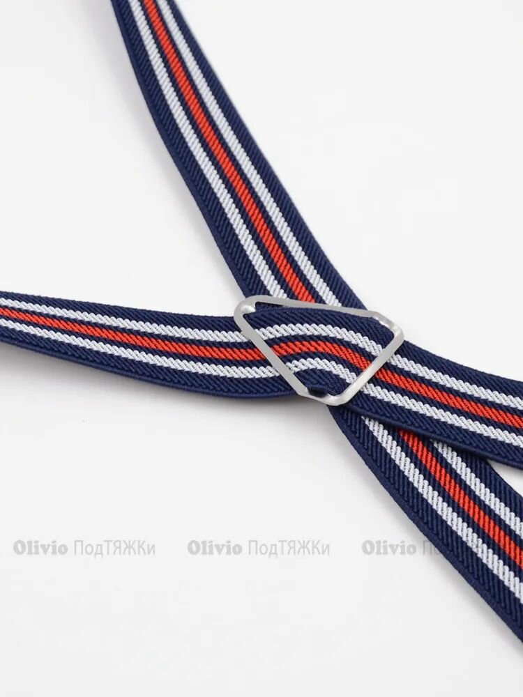 Подтяжки Olivio для мужчин и женщин, белый — фото 1