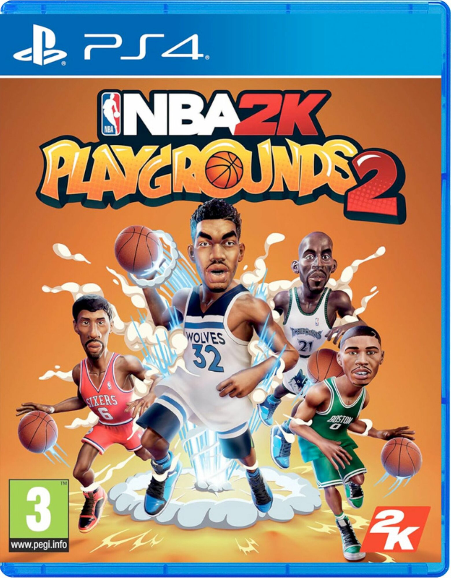 NBA Playgrounds 2 (русские субтитры) ( Игра на диске ) (PS4)