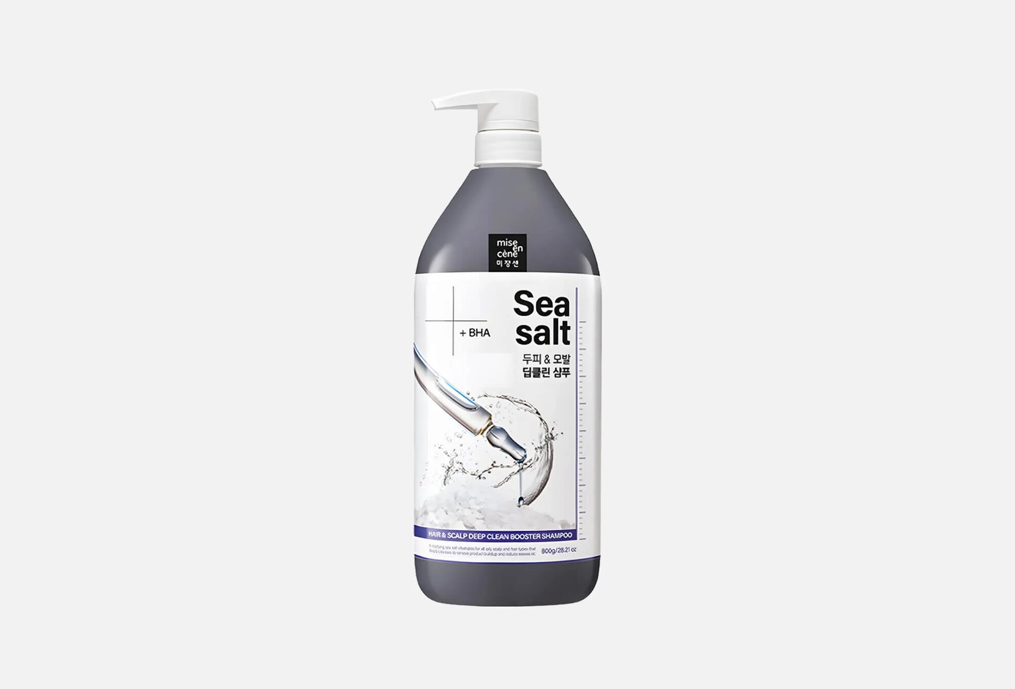 Глубоко очищающий шампунь для кожи головы и волос Mise En Scene HAIR & SCALP DEEP CLEAN BOOSTER SHAMPOO, 800 мл