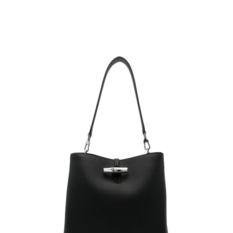 Сумка Longchamp Le Roseau, черный — фото 1