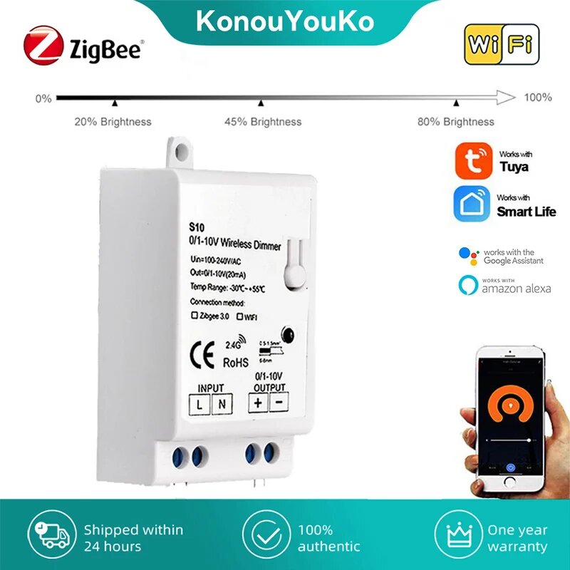 Контроллер умных ламп Konouyouko Wi-Fi Zigbee, Комплект: WIFI Controller
