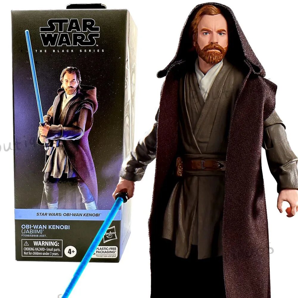 Фигурка Hasbro 2023 Star Wars Black Series Kenobi OBI-WAN, Звездные Войны Оби Ван, F7098