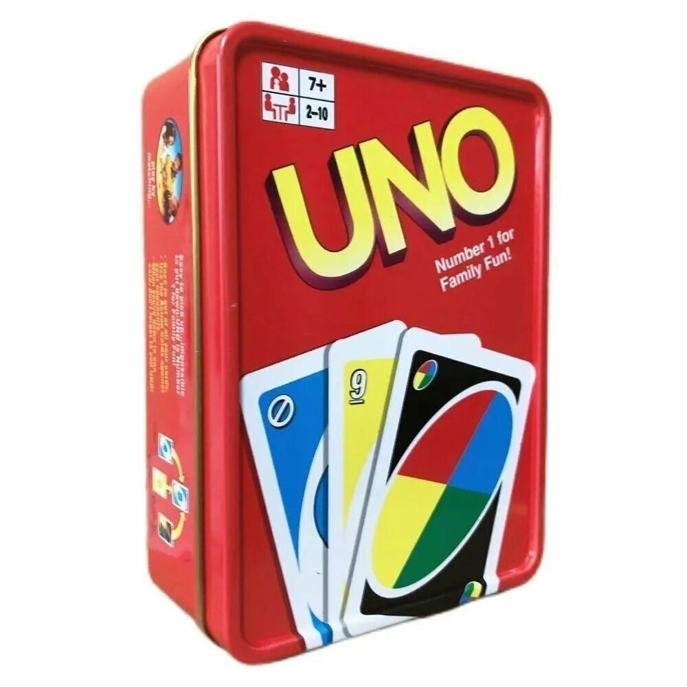 Увлекательная настольная игра UNO 108 карт, развивающая карточная игра уно для компании, для семьи, в дорогу, для детей и взрослых