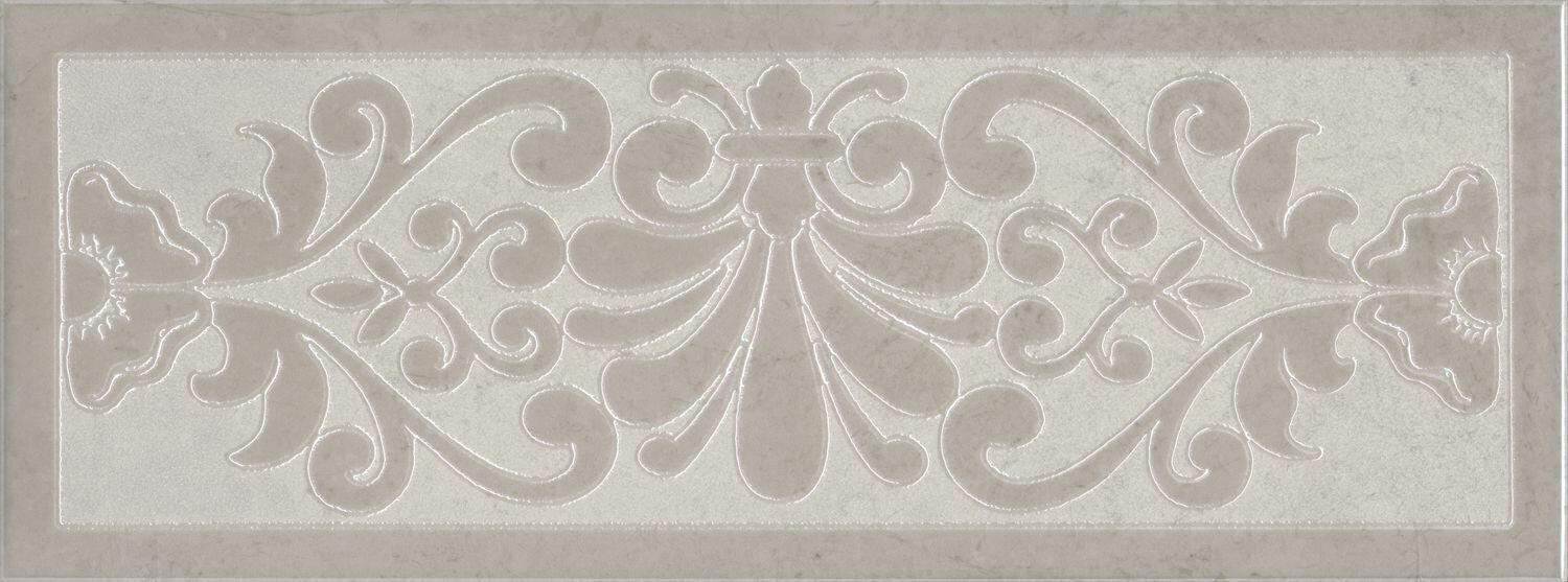 Керамическая плитка KERAMA MARAZZI HGD/B503/15147 Декор Монсанту 2 серый светлый 15x40x8 Цена за 1/шт