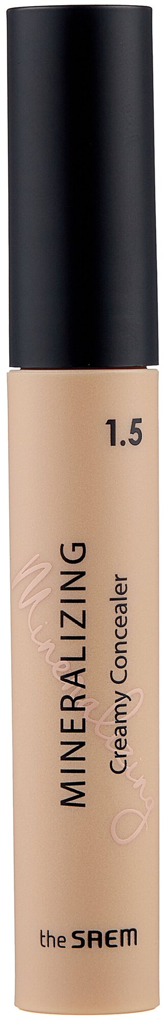 The Saem Консилер Mineralizing Creamy Concealer, оттенок 1.5 cappuccino, , 1