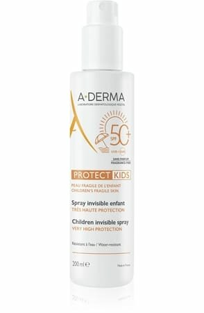 Средство солнцезащитное A-Derma Protect Kids Children Invisible Spray, унисекс, 200 мл