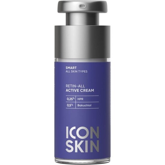 Крем-актив для всех типов кожи Icon Skin Retin-All, 30 мл