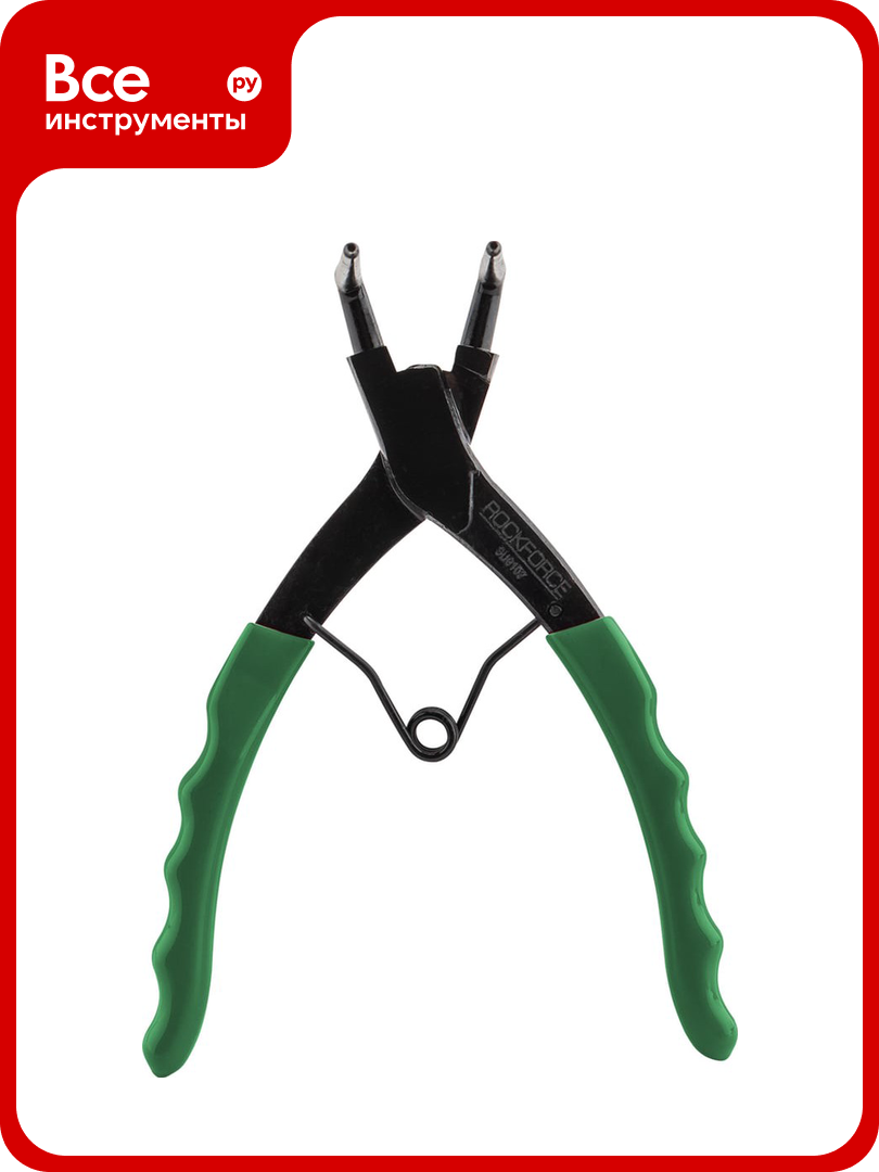 Съемник стопорных колец с удлиненными ручками ROCKFORCE RF-9U0102(7873)