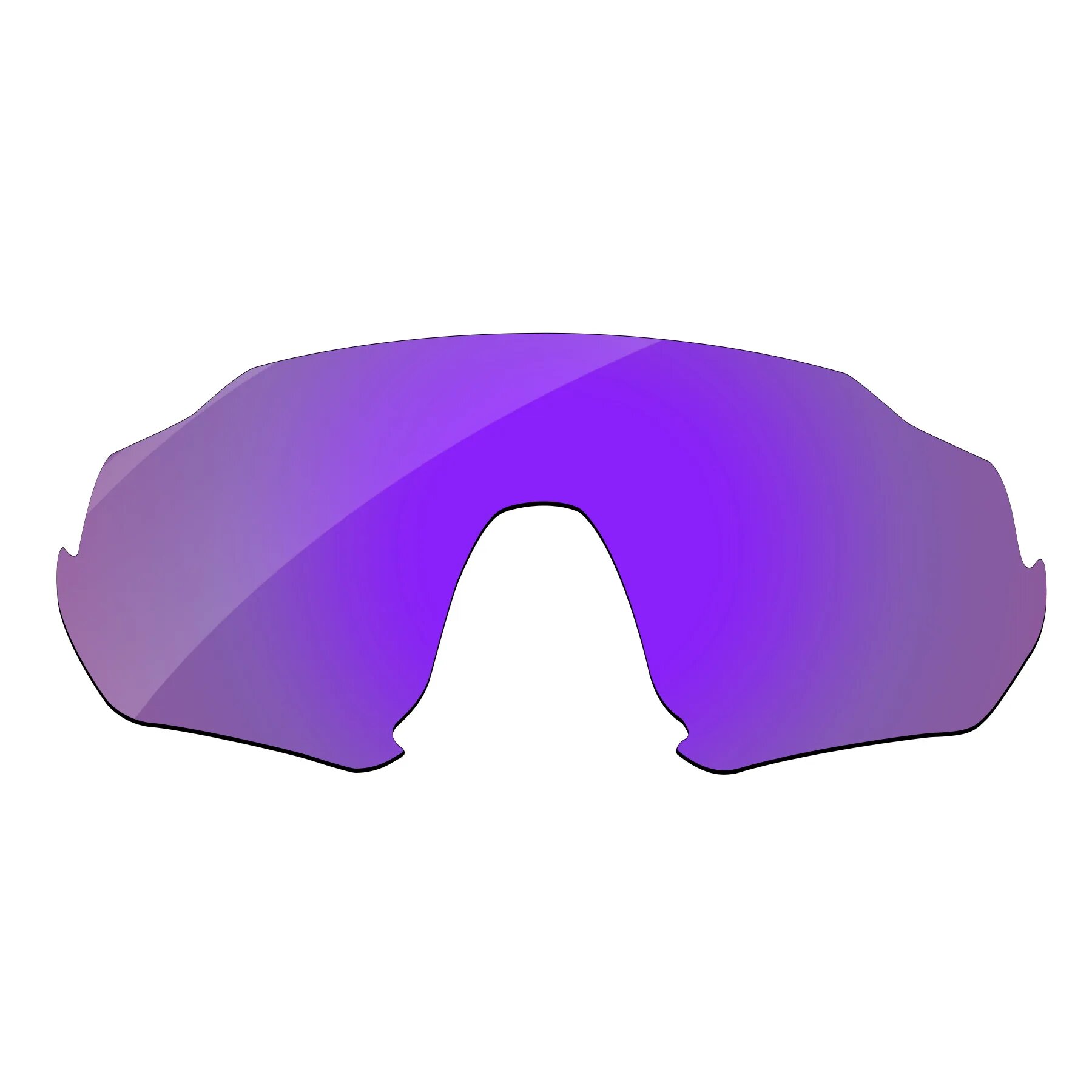 Линзы Oakley Flight Jacket Plasma Purple, фиолетовый