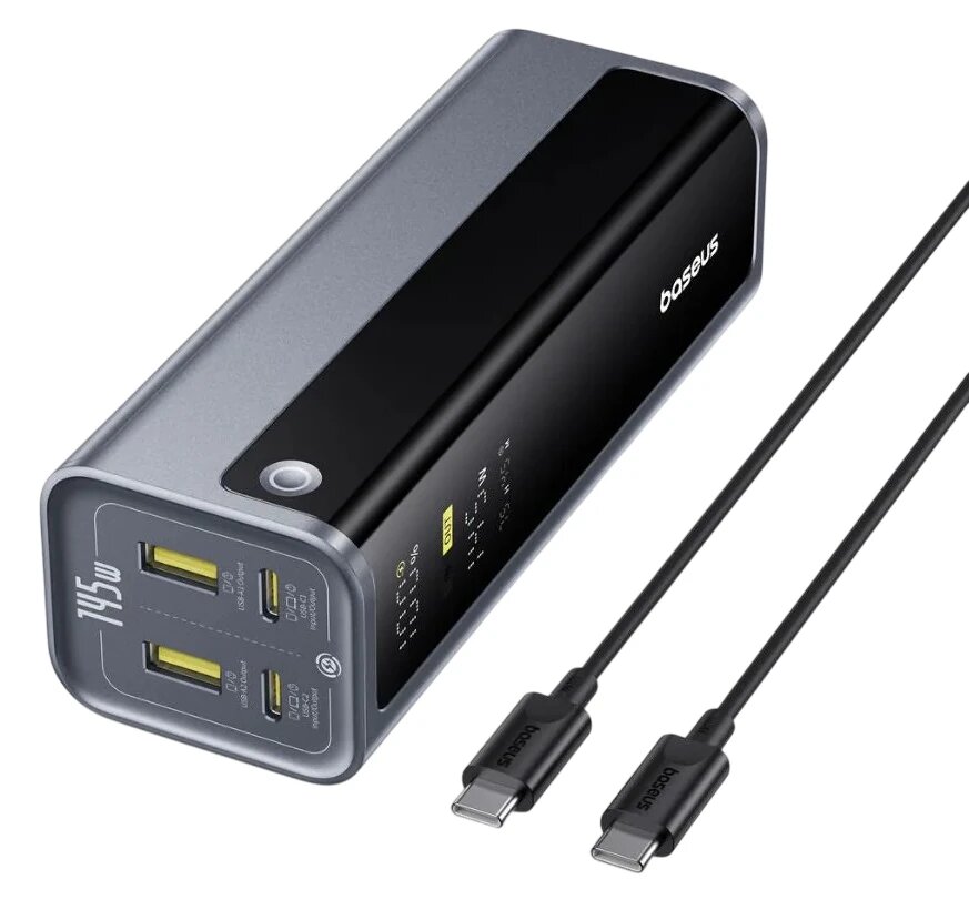Внешний аккумулятор Baseus EnerGeek GP12 Fast Charge 145W 20800 mAh черный P10082109813-00