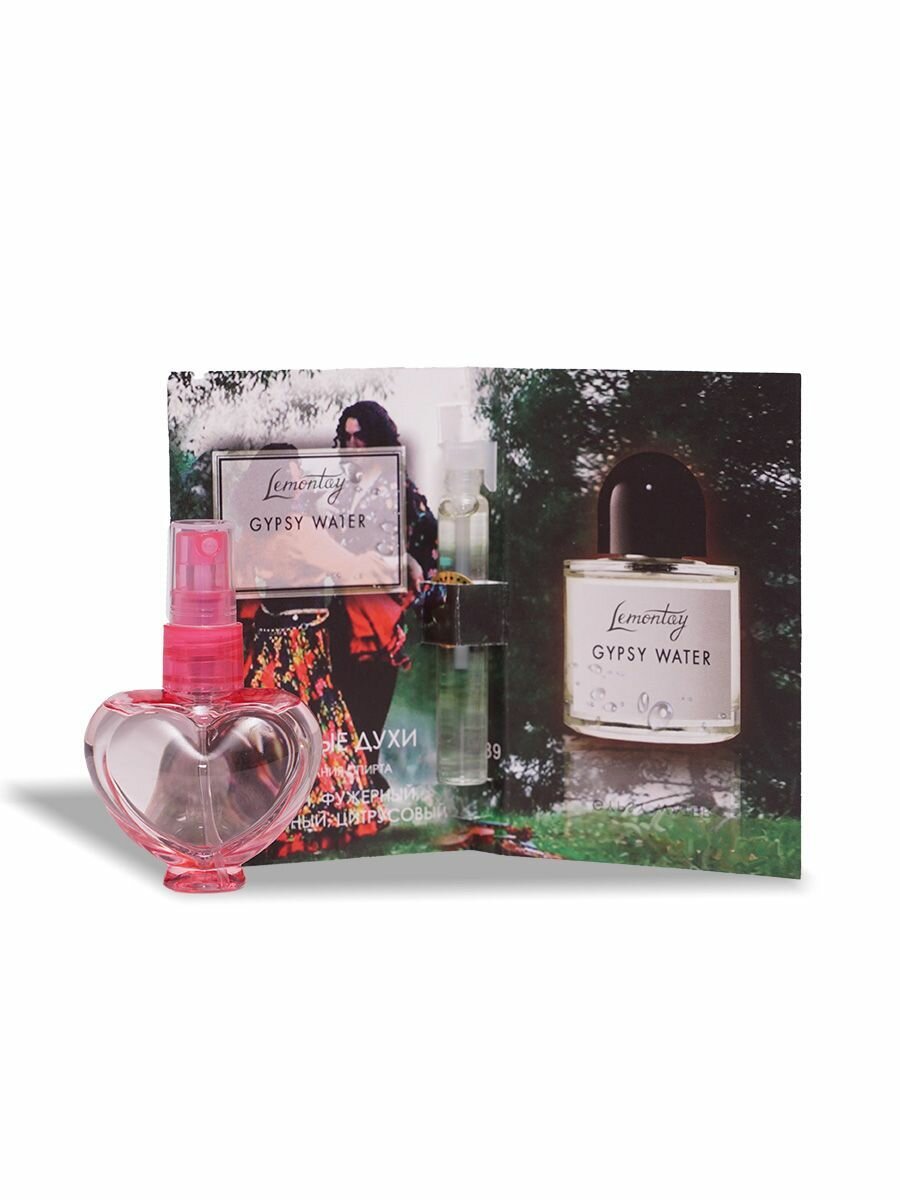 Lemontay №939, духи унисекс Gipsy water, флакон с распылителем 25 мл + подарок масляные духи 3 мл