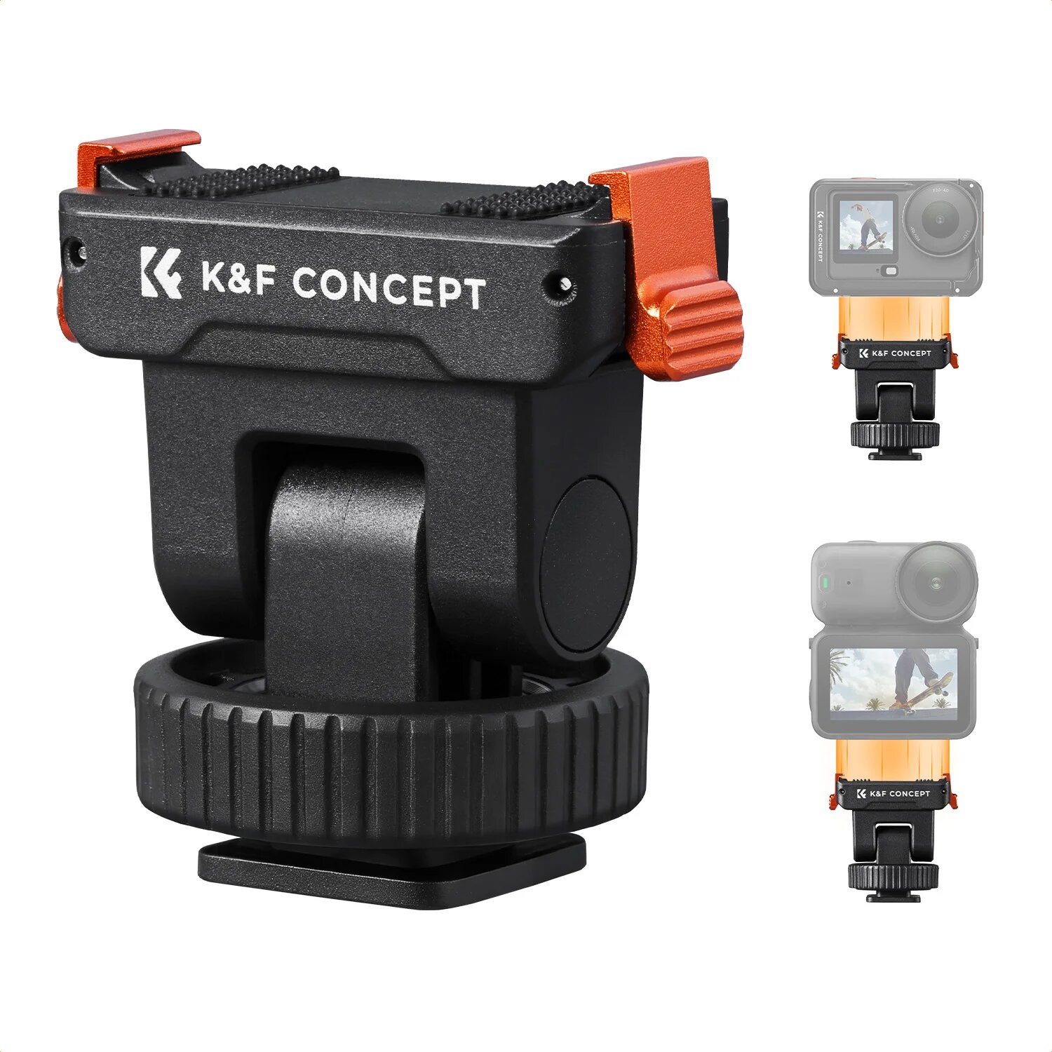 K&F CONCEPT Адаптер «холодный башмак» для DJI Osmo Action 6/Osmo Nano