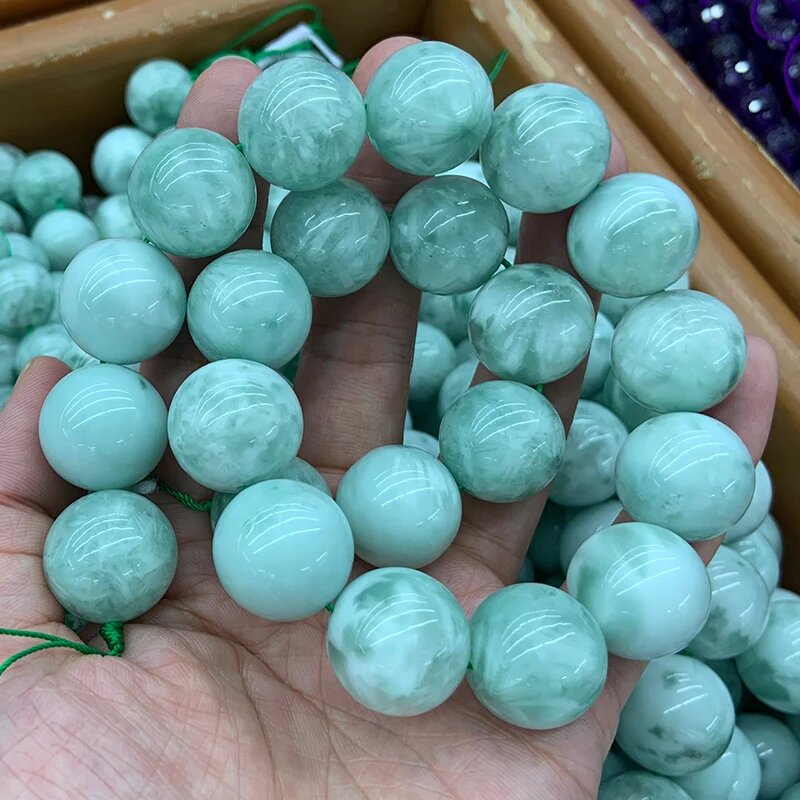 Бусины из ларимара голубого, 18 мм