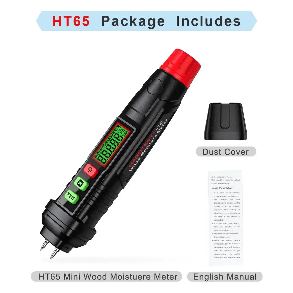 HABOTEST HT65 измеритель влажности древесины