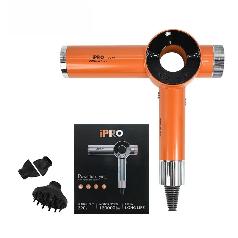 Профессиональный фен безлопастной 1800 Вт для салонов Orange-220V