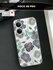 Чехол на Poco X8 Pro / Поко X8 Про с принтом Blue Flower, прозрачный