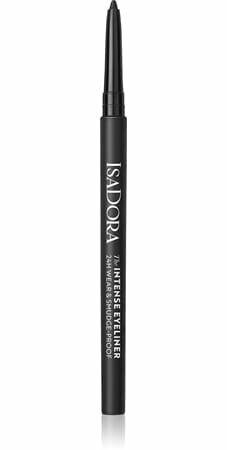Подводка для глаз isadora the intense eyeliner, интенсивный черный, 0,35 г