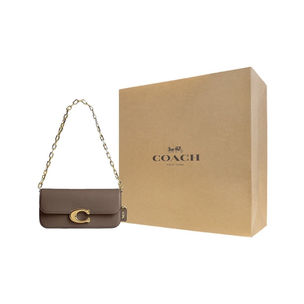 Сумка Coach, серый — фото 1